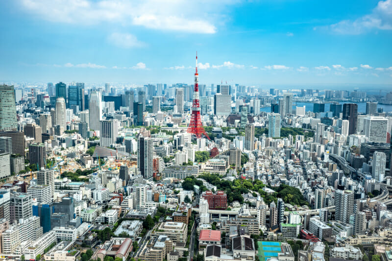 Tokyo photographed from above — Tokyo Times